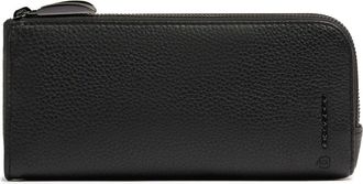 Piquadro Homme, Sacs, Noir, Taille: ONE Size Pochette en cuir avec compartiment &agrave; lunettes