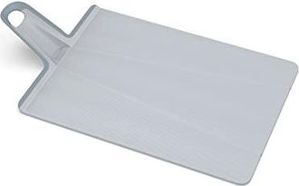 Joseph Joseph Chop2Pot Plus faltbares Schneidebrett mit einfachem Griff (groß) - hellblau