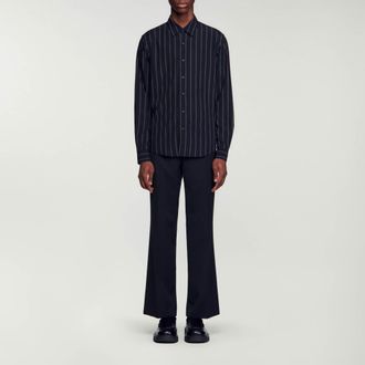 Sandro Chemise ray&eacute;e