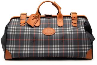 Burberry Weekender - Haymarket Check Coated Canvas Travel Bag - Gr. unisize - in Blau - f&uuml;r Damen