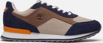 Timberland Scout Heights Sneaker f&uuml;r Herren in Hellbeige/Dunkelblau, Herren, Beige, Gr&ouml;&szlig;e