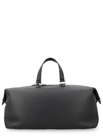 Fendi Mens Handbag Lui 45 Leather Black Calf Handbags Hand Bags