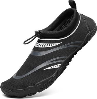 Mishansha Chaussures Aquatique Homme Chaussures de Plage Femme Noir Classique 42