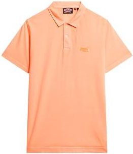 Superdry Polo T-Shirt Essential Logo Neon Hommes