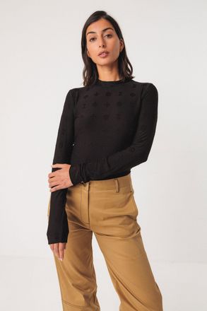 SKFK Damen vegan T-Shirt Betixa Schwarz