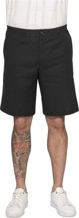 Paolo Pecora Homme, Shorts, Noir, Taille: XL Bermuda 9000