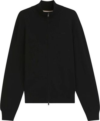 HUGO BOSS Homme, Sweatshirts et sweats &agrave; capuche, Noir, Taille: XL Cardigan Zipp&eacute;