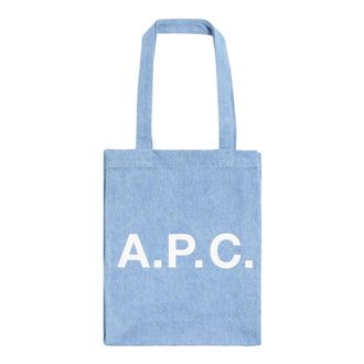 A.P.C. A.p.c., Femme, Sacs, Bleu, Taille: ONE Size Tote Lou
