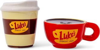 Silver Buffalo Gilmore Girls Latte Mug Keramik Salz- und Pfefferstreuer