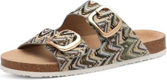 s.Oliver Femme Damen 5-27107-44 Mules, Kaki, 39 EU