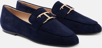 Tod's Loafers T Timeless aus Veloursleder