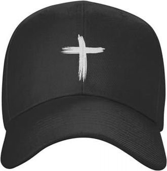 Generic Casquette de baseball personnalis&eacute;e Cross Team God Church Casquette de baseball pour homme et femme R&eacute;glable Faith Trucker Chapeau Cadeau dext&eacute;rieur