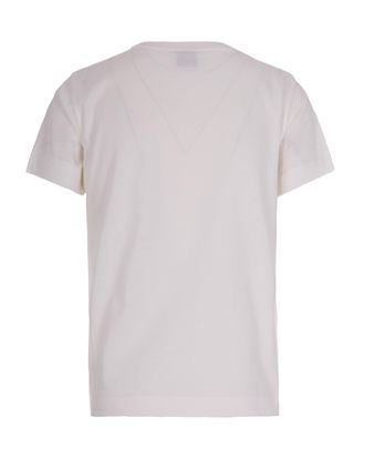 Pinko Womens T-Shirt Logo White White-Snow Cotton T-Shirts & Jerseys White/snow
