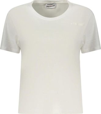 Freddy S26Wcylt2 Cropped T-Shirt - - Tops - Damen - Wei&szlig; - XL