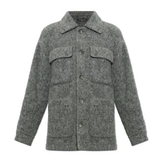 Dolce & Gabbana Wolljacke mit Kragen - - Jackets - Herren - Grau - M