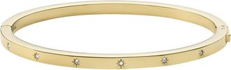 Fossil Armband F&uuml;r Frauen Sutton, L&auml;nge: 61mm X 57mm, Breite: 4mm Gold-Edelstahl-Armband, JF03872710