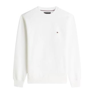 Tommy Hilfiger Essential Terry Crewneck - - Sweatshirts & Hoodies - Herren - Wei&szlig; - 2XL