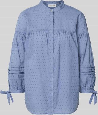 Christian Berg Regular Fit Bluse mit 3/4-Arm und Knotendetails