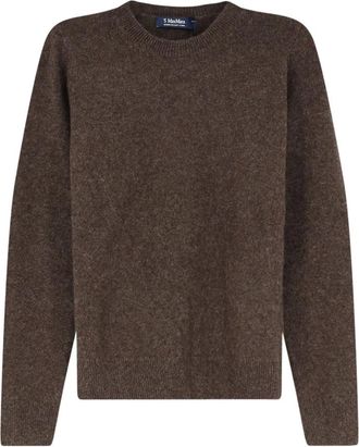 Max Mara Femme, Pulls, Brun, Taille: 38 FR Pull col rond