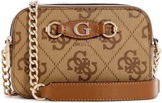 Guess Izzy Sac pour appareil photo pour femme, logo latte, taille unique, sac pour appareil photo Izzy, Logo Latte, Taille unique