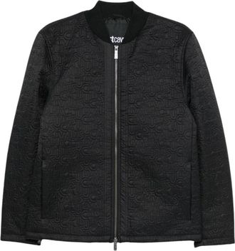 Just Cavalli Stepp-Bomberjacke - - Jackets - Herren - Schwarzk - XL