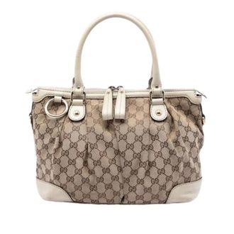Gucci Pre-owned Sukey - Femme - Pre-owned - Beige - Taille: ONE Size