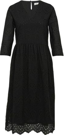 s.Oliver Minikleid Kleid Midikleid aus Broderie Anglaise