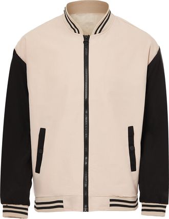 Mymo Jacke M&auml;nner wollwei&szlig; schwarz