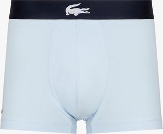 Lacoste Lot de trois boxers en coton m&eacute;lang&eacute;