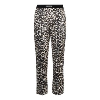 Tom Ford Logo-Bund Slip-On Hose - - Trousers - Herren - Braun - 2XL
