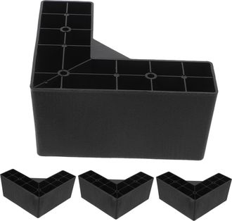 Angoily 4stücke Kunststoff Möbel Steigleitungen Möbel Steigleitungen Anti-Skid Sofa Füße