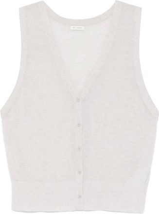 St.Agni débardeur à boutonnière - Gris