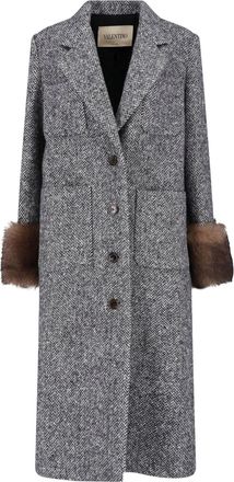 Valentino Wool-Blend Coat