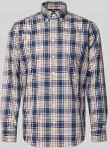 Christian Berg Regular Fit Business-Hemd mit Button-Down-Kragen