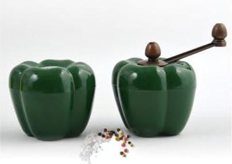 MSV grün Peppers Salz und Pfeffer Mills, grün