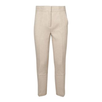 Tory Burch Viskosehose - - Trousers - Damen - Wei&szlig; - S
