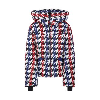 Perfect Moment Houndstooth Skijacke mit Daunenf&uuml;llung - - Sport - Damen - Mehrfarbig - S
