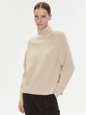 Calvin Klein Rollkragenpullover K20K206014 Beige Relaxed Fit