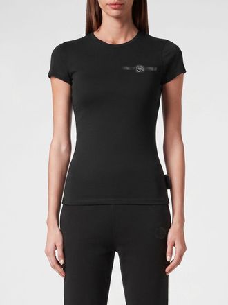 Plein Sport T-shirt slim fit en jersey avec logo contrastant