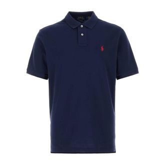 Polo Ralph Lauren Piquet Polo Shirt - - Tops - Herren - Blau - 2XL
