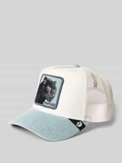 Goorin Brothers Trucker Cap mit Motiv-Patch Modell Denim Panther