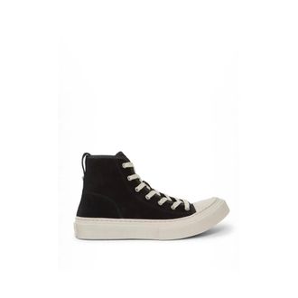 Ann Demeulemeester Homme, Chaussures, Noir, Taille: 40 EU Sarin Vulcanized Mid-Top Baskets