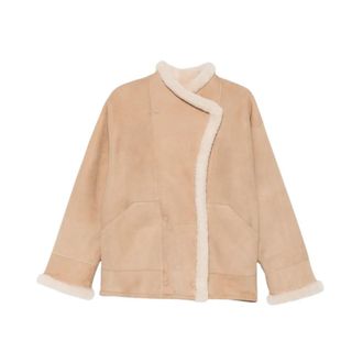 Closed Zweireihige Jacke - - Jackets - Damen - Beige - S