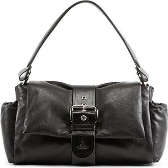 Vivienne Westwood Sac port&eacute; &eacute;paule Hazel Treasure XL en cuir