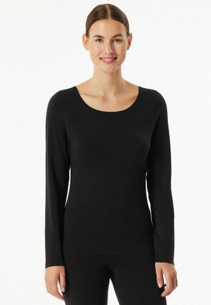 Schiesser Langarmshirt Invisible Soft Warming flache N&auml;hte, w&auml;rmend, lang&auml;rmelig