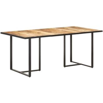vidaXL Esstisch 180 cm Raues Mangoholz Vidaxl