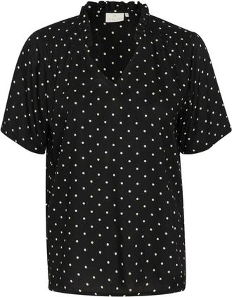 Kaffe Femme, Blouses et Chemises, Noir, Taille: 38 FR Blouse