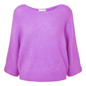 Americandreams Americandreams, Damen, Strickwaren, Lila, S/MGr&ouml;&szlig;e