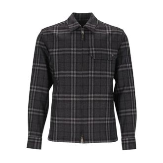 Burberry Hemden - - Jackets - Herren - Grau - S