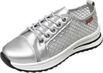 Generic Femmes Chaussures Sport Loisirs Confortables L&eacute;g&egrave;res Et Respirantes Sneakers avec Bande Lastique Coussin dair Course en Plein Air pour Diab&eacute;tique La M